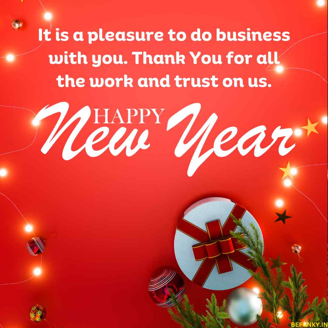 Business New Year Wishes For Customers, Clients & Partner 2024